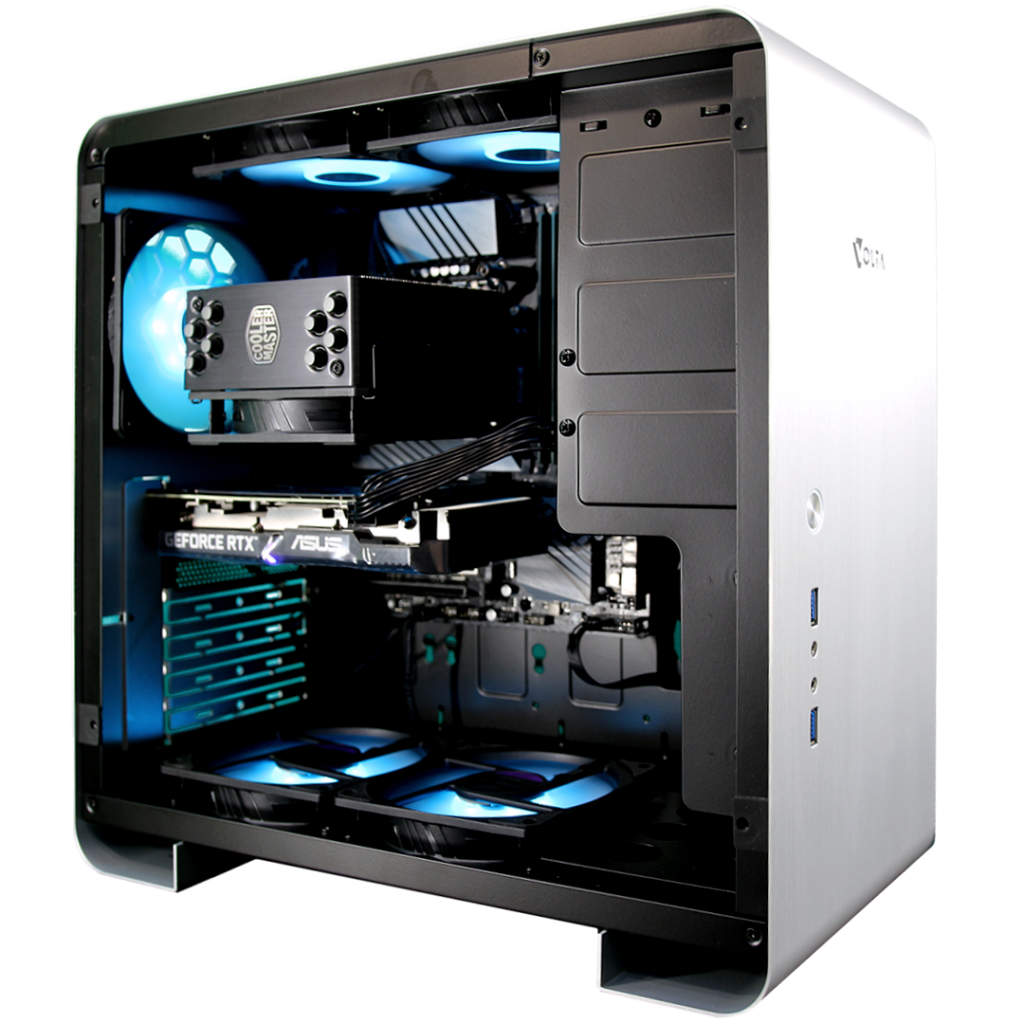 Volta PC Model A Case (Silver) – Volta PC – Home of Custom PC and Laptops