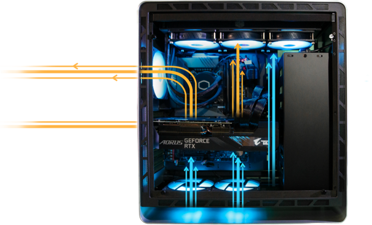 Volta PC Model V Case (Black) – Volta PC – Home of Custom PC and Laptops