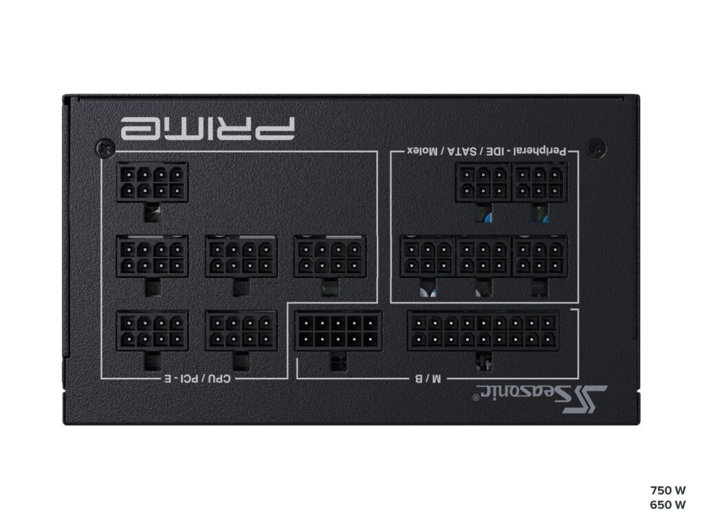 Seasonic Prime TX-750 80+ Titanium Full Modular Power Supply Unit ...
