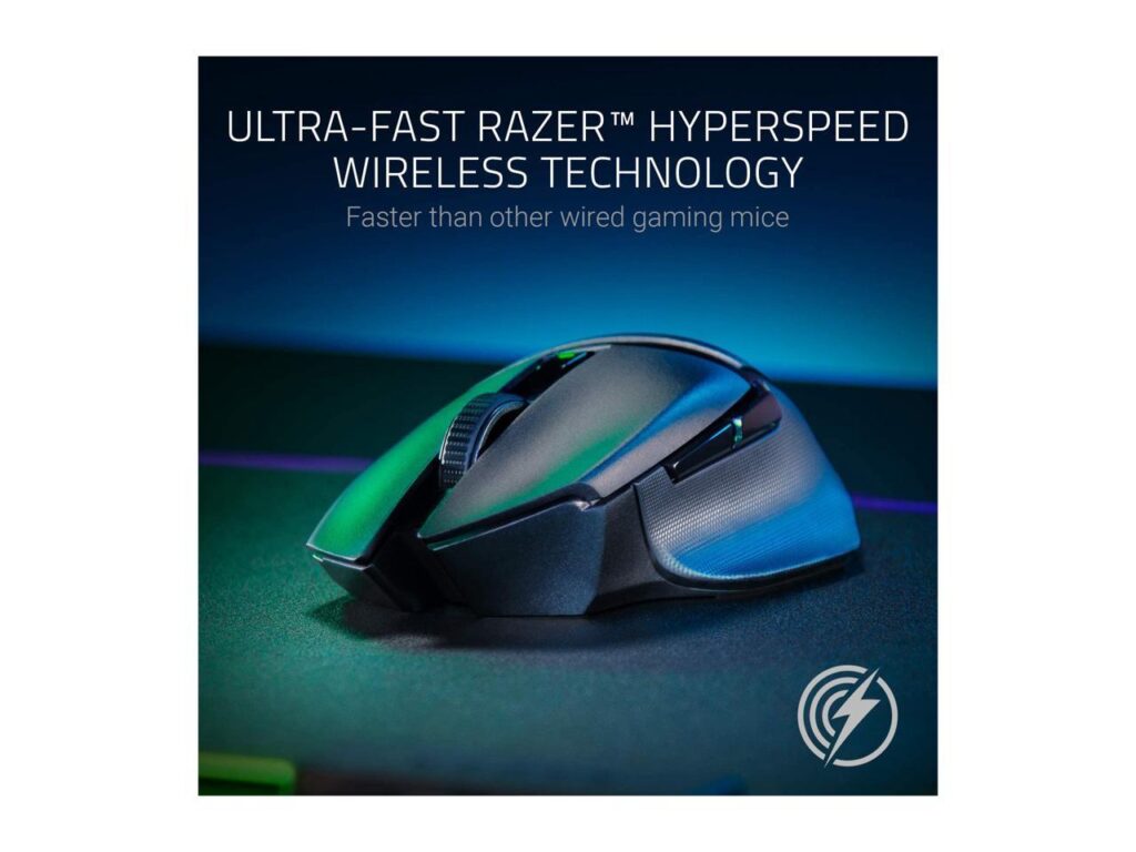 Razer Basilisk X HyperSpeed – Wireless Ergonomic Gaming Mouse – AP ...