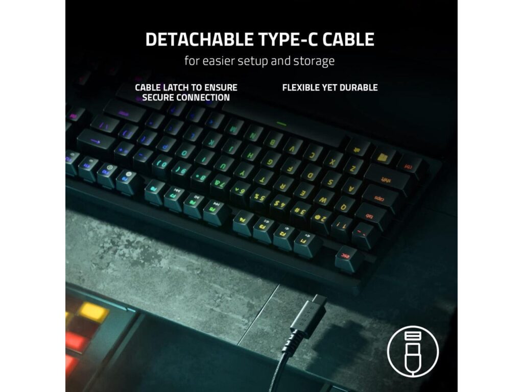 Razer™ Huntsman V2 Tenkeyless – Optical Gaming Keyboard (Linear Red ...