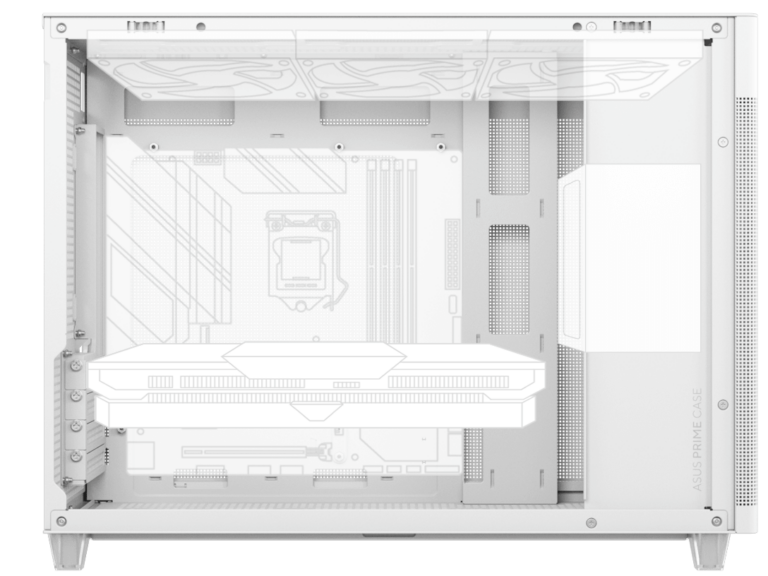 ASUS PRIME AP201 MESH mATX CASE (1Y) WHITE – Volta PC – Home of Custom ...