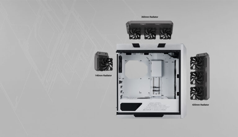 ASUS ROG STRIX HELIOS WHITE ATX CASE WITH T.G (1Y) – Volta PC – Home of ...