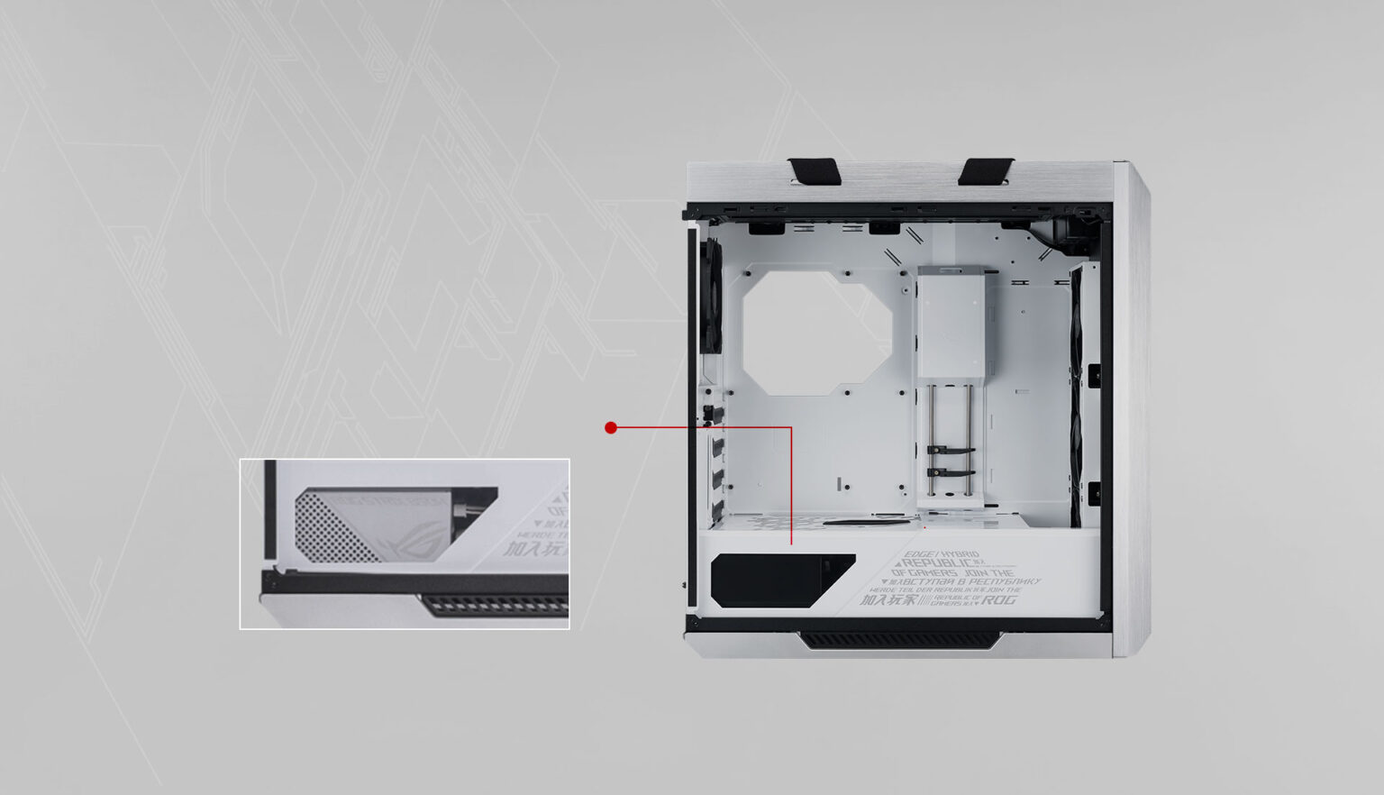 ASUS ROG STRIX HELIOS WHITE ATX CASE WITH T.G (1Y) – Volta PC – Home of ...