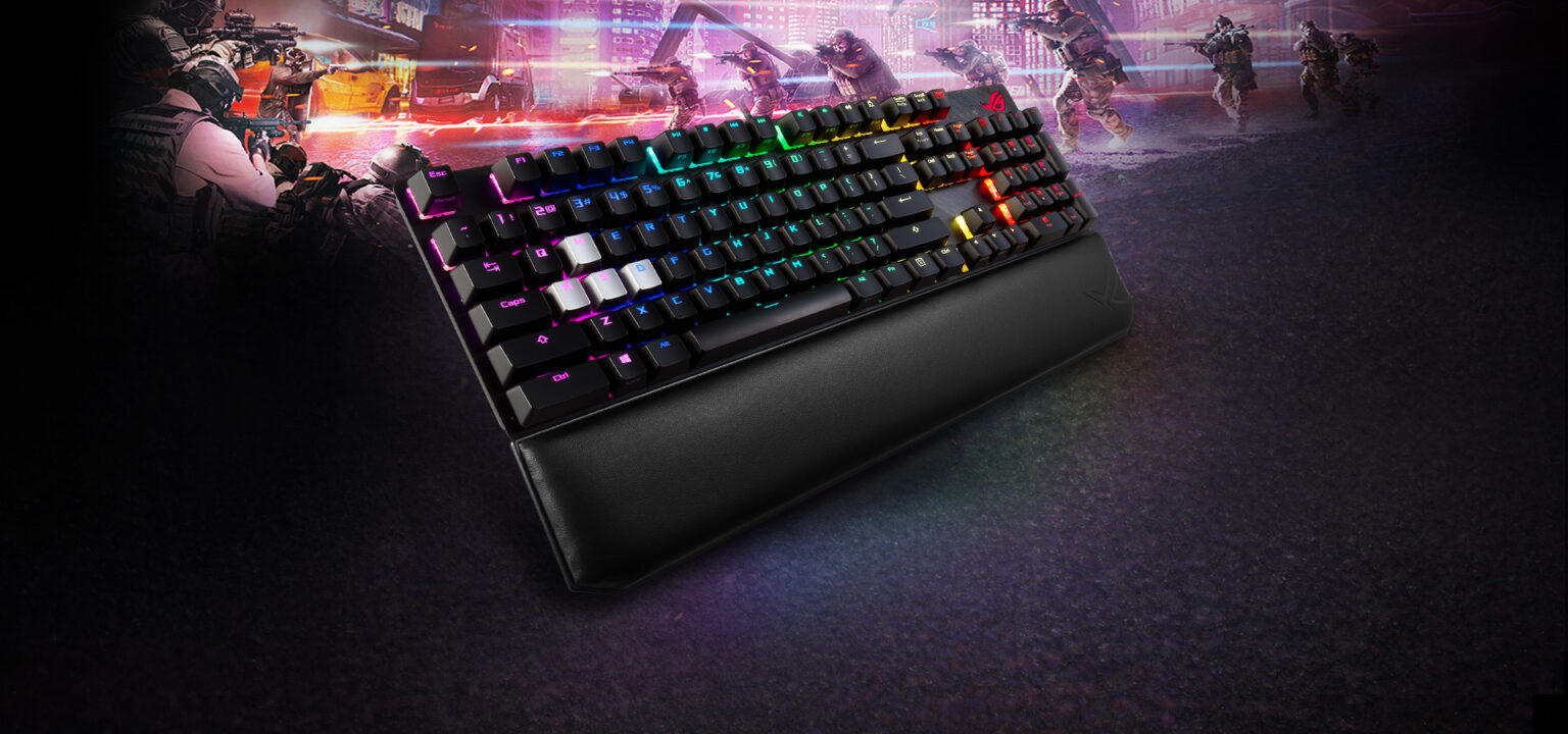 ASUS ROG STRIX SCOPE NX DELUXE RGB KEYBOARD RED – Volta PC – Home of ...