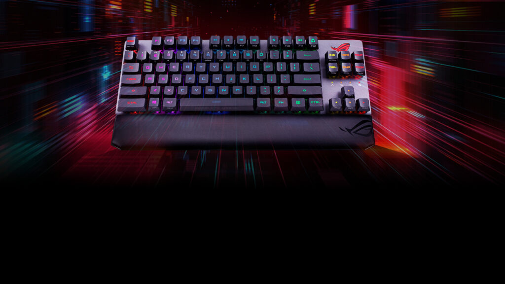 ASUS ROG STRIX SCOPE TKL DELUXE RX RGB KEYBOARD BLUE – Volta PC – Home ...