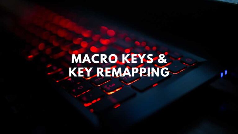 Macro Keys And Key Remapping: The Ultimate Guide For Gaming Laptop ...