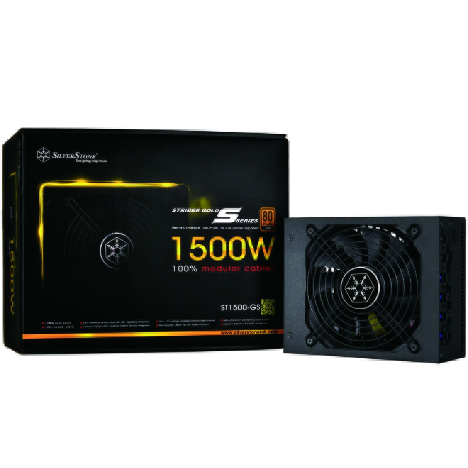 Silverstone SST-ST1500-GS Strider Gold 1500W 80 Plus Platinum, Full Modular – Volta PC – Home of ...