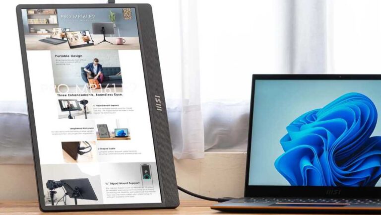 MSI PRO MP161 E2 Portable Monitor: A Practical Review – Volta PC – Home ...